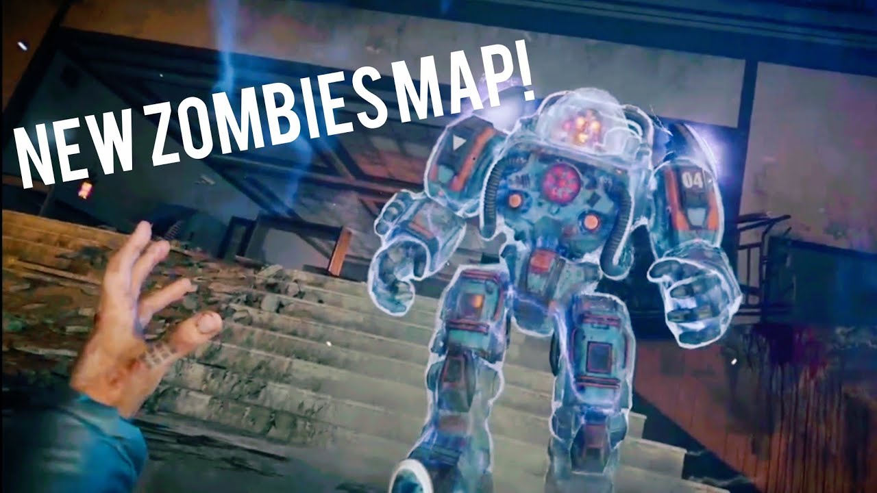 Playing The New Call of Duty Zombies Map That Released Today - YouTube