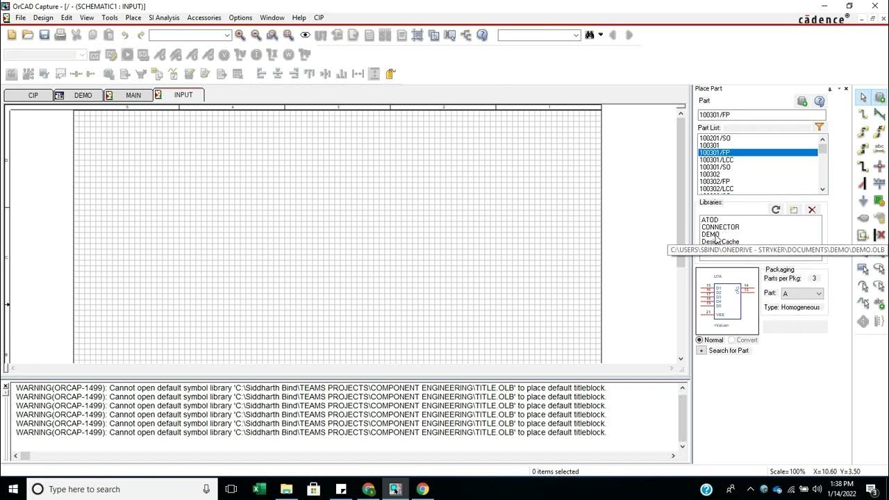How to Create new Design File and new Library in OrCAD Capture. #orcad #allegro #learnpcba #pcba ...