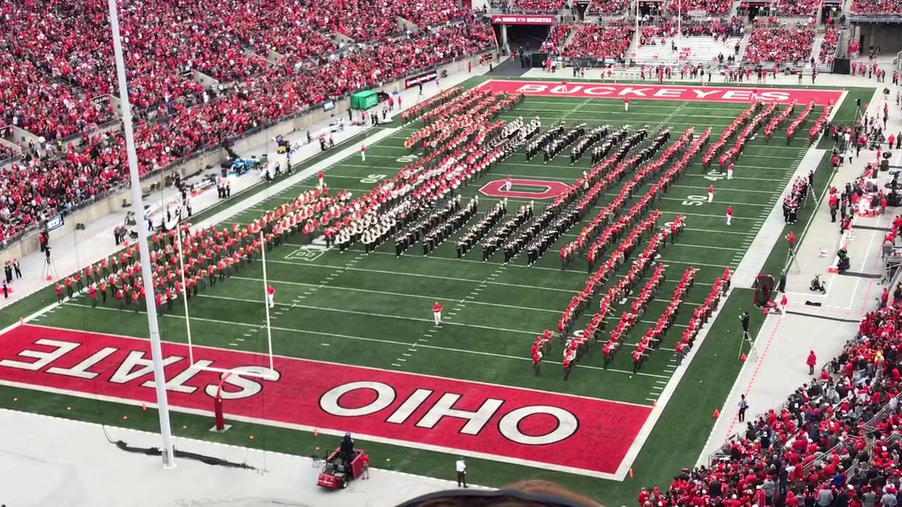 OSU Marching Band and Alumni Band Sept 22 2018 - YouTube