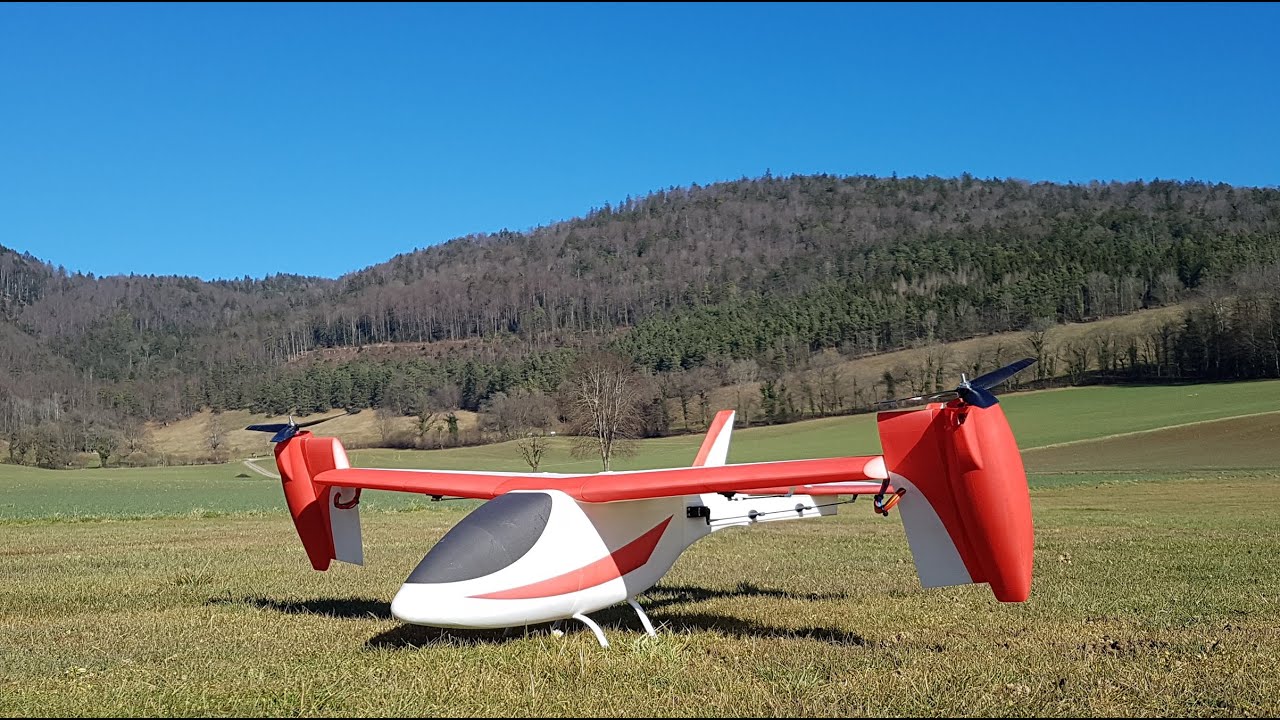 Tiltrotor RC Aircraft Nemo V5. Flight of february 9th 2022 - YouTube