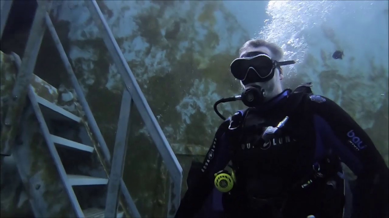 Bear Grylls Scuba Dive Adventure with Sharks and Rays. - YouTube