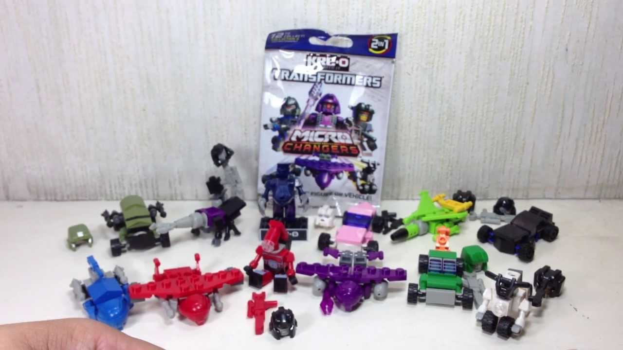 KreO Transformers Micro Changers 2013 Wave 2 Part 2 - YouTube