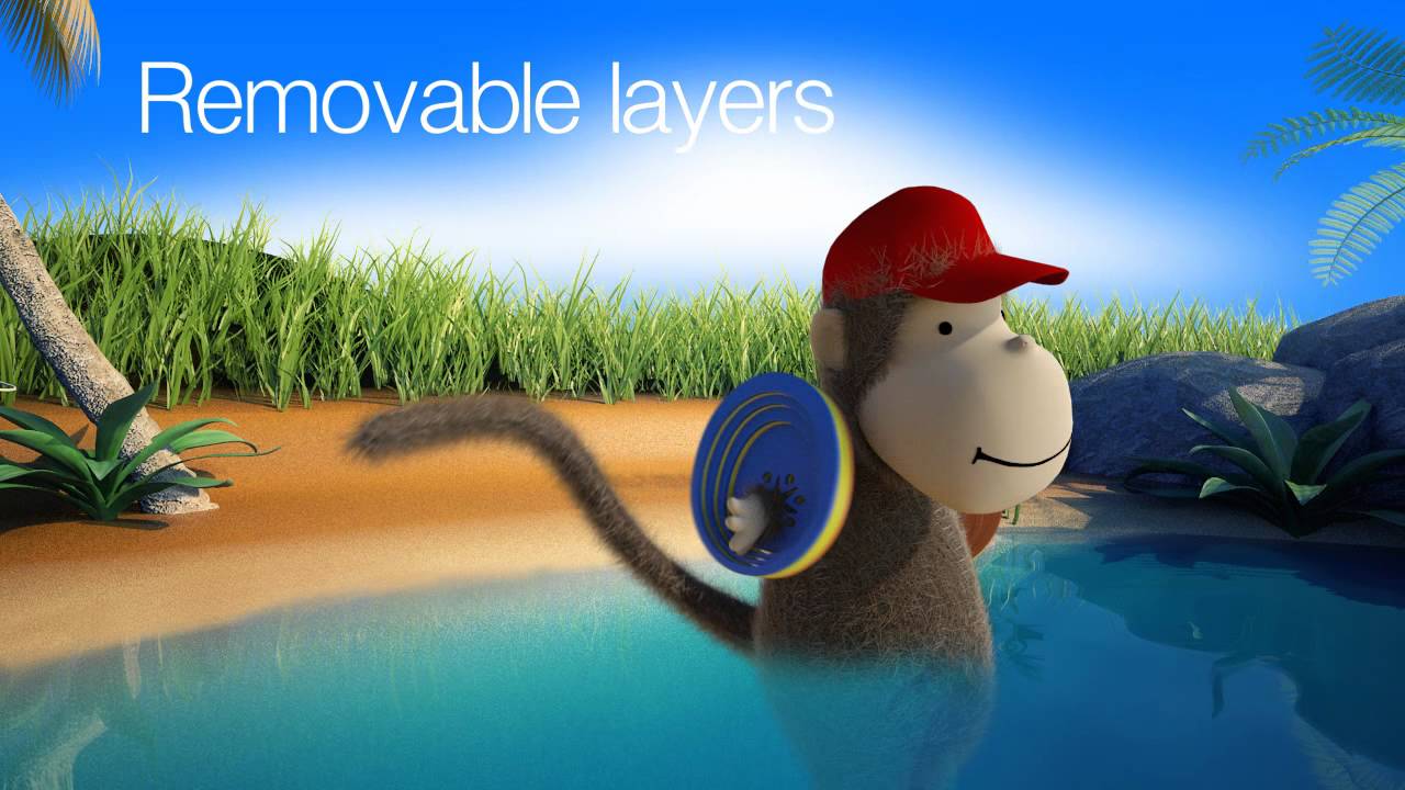 Monkey Swimmers - Aqua Fun Swimming Pool Toys and Games - YouTube