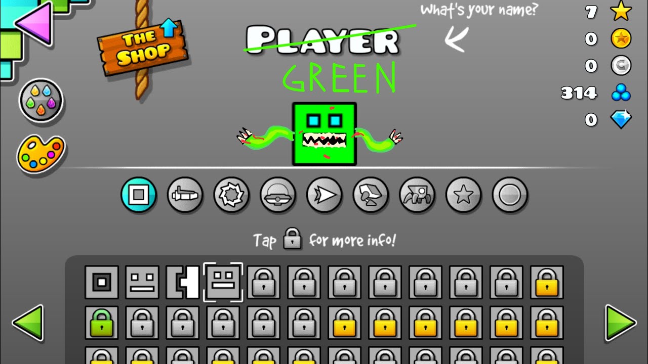 Beating level 2 of Geometry Dash - YouTube