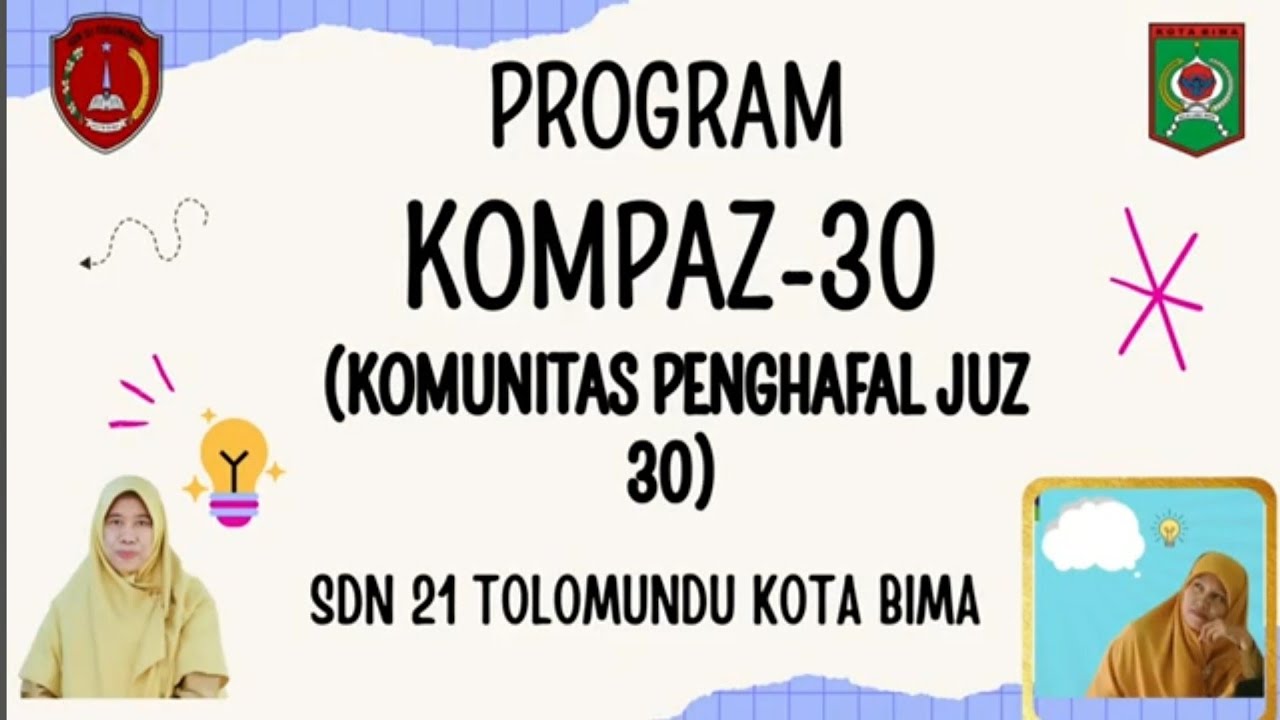 KOMPAZ-30 Mawar 21 (Komunitas Penghafal Juz 30) SDN 21 Tolomundu Kota ...