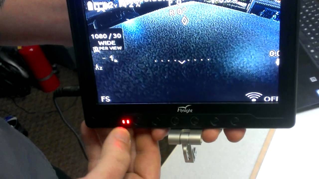 UAV Direct - Flysight Black Pearl Monitor Introduction - YouTube