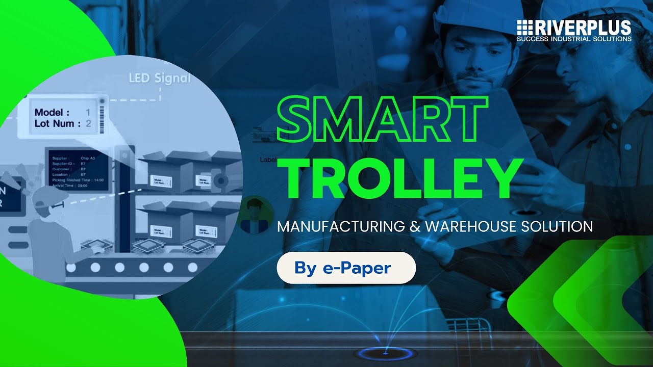 Smart Trolley Solution By e-Paper : เพิ่มประสิทธิภาพการเตรียม Order ใน ...