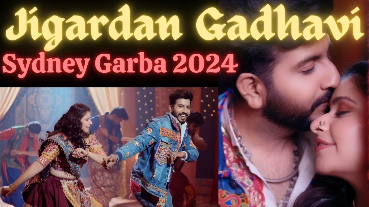 🎶 Electrifying Garba Night with Rock Star Jigardan Gadhavi | 12th ...