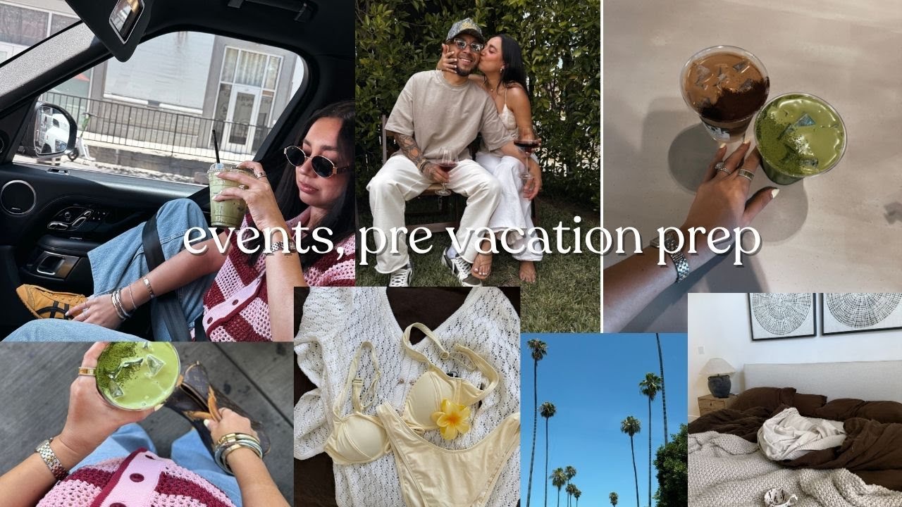 BEST MATCHA, EVENTS, PREP FOR TRIP AND ERRANDS - YouTube