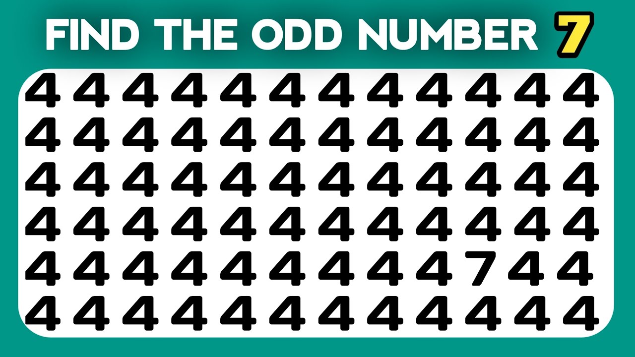 Test your observation skills and test your math Skills | number and ...
