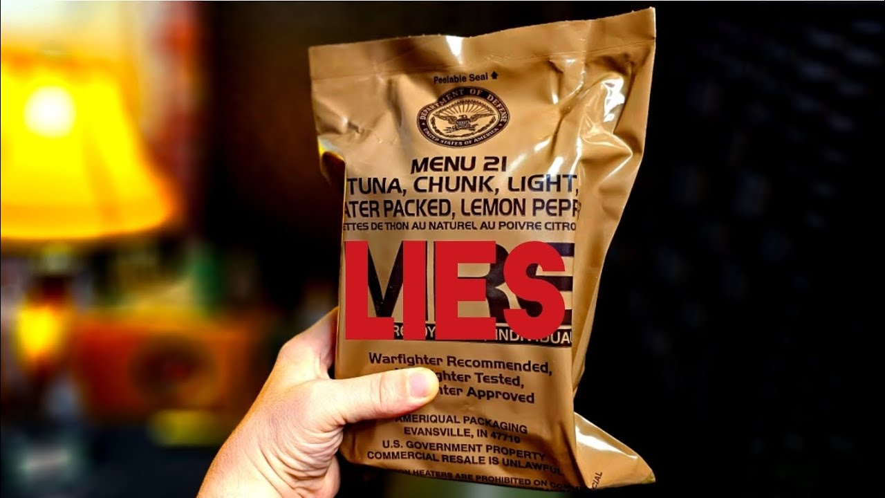 2020 MRE l Menu 21 l Lies w/ deception sauce - YouTube