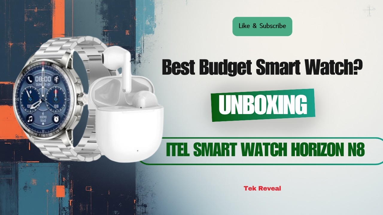 ITEL Smartwatch Horizon N8 Unboxing - Best Budget Smart Watch? - YouTube