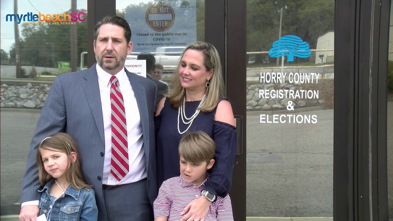 Case Brittain files for S.C. Representative District 107 - YouTube