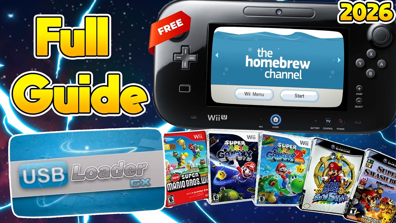 How to Mod your vWii in 2026! | Setup Usb Loader GX, Nintendont ...