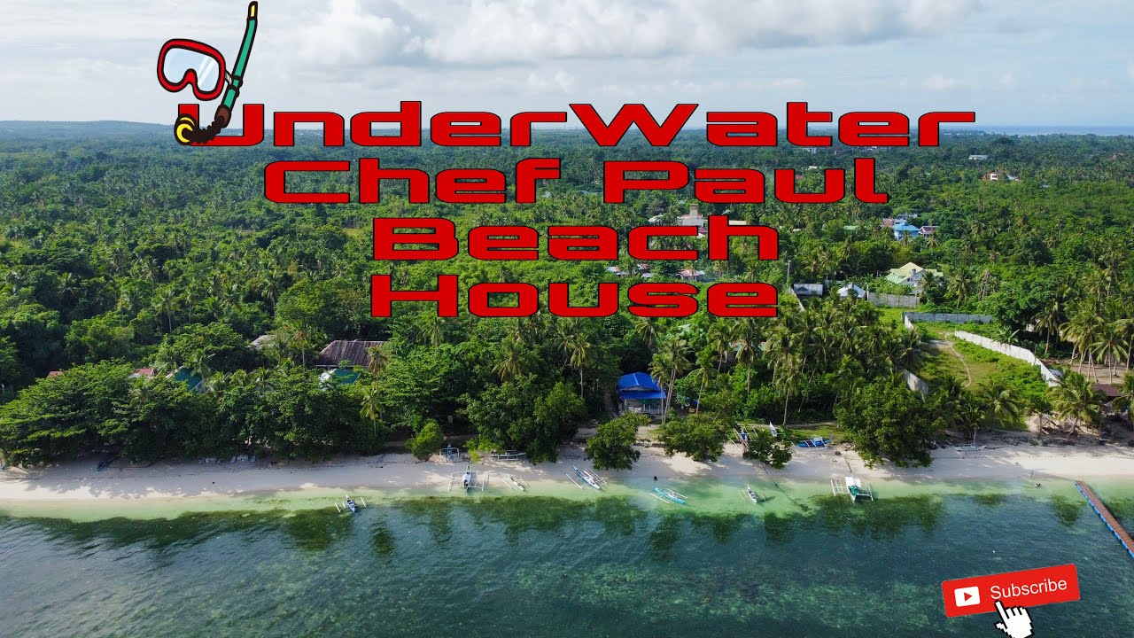 Underwater At Chef Paul Beach House l Momo Beach Panglao - YouTube