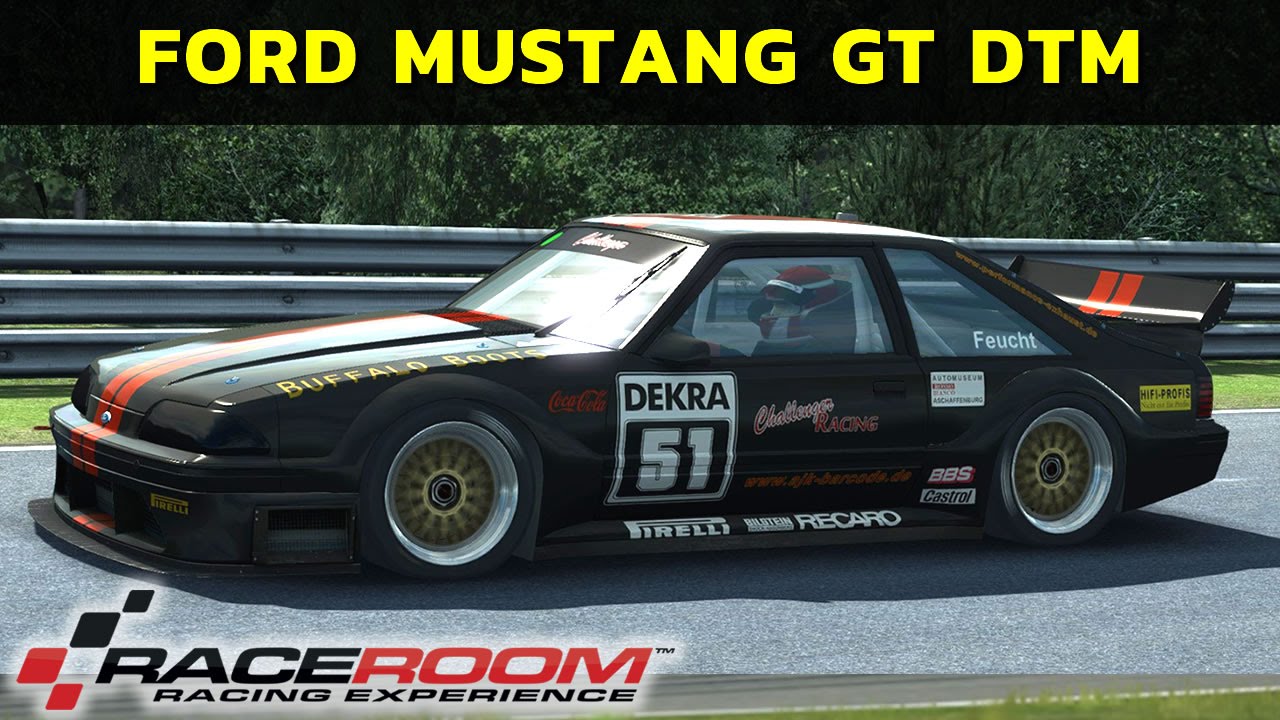 Raceroom Racing Experience - Ford Mustang GT DTM em Nordschleife ...