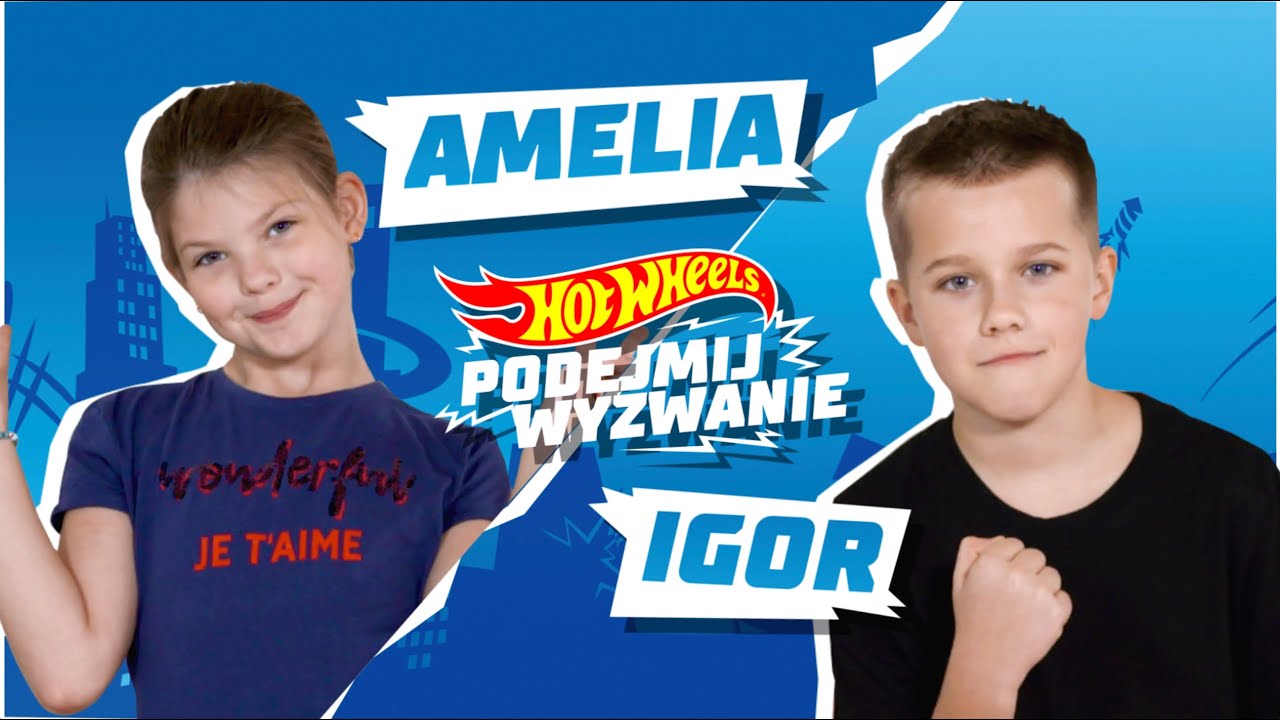 Amelka vs Igor | Hot Wheels: Podejmij Wyzwanie | Hot Wheels Po Polsku ...