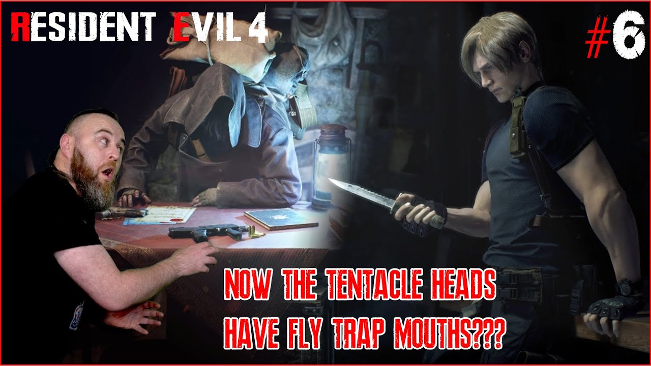 WAIT, NOW THERE'S A VENUS FLY TRAP AS TENTACLE HEADS MOUTH ...