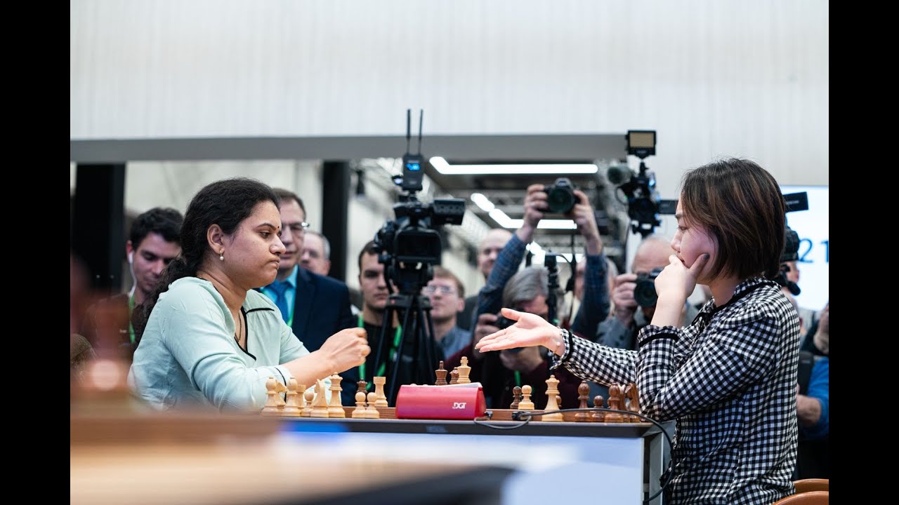 Vincere on demand | Lei Tingjie vs Humpy Koneru | Women WRC 2019 - YouTube