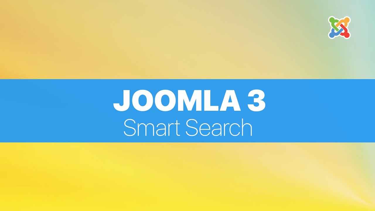 Joomla 3 Basics For Beginners - Smart search - YouTube