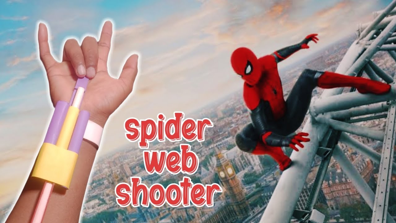 spider web shooter || how to make spider web shooter - YouTube