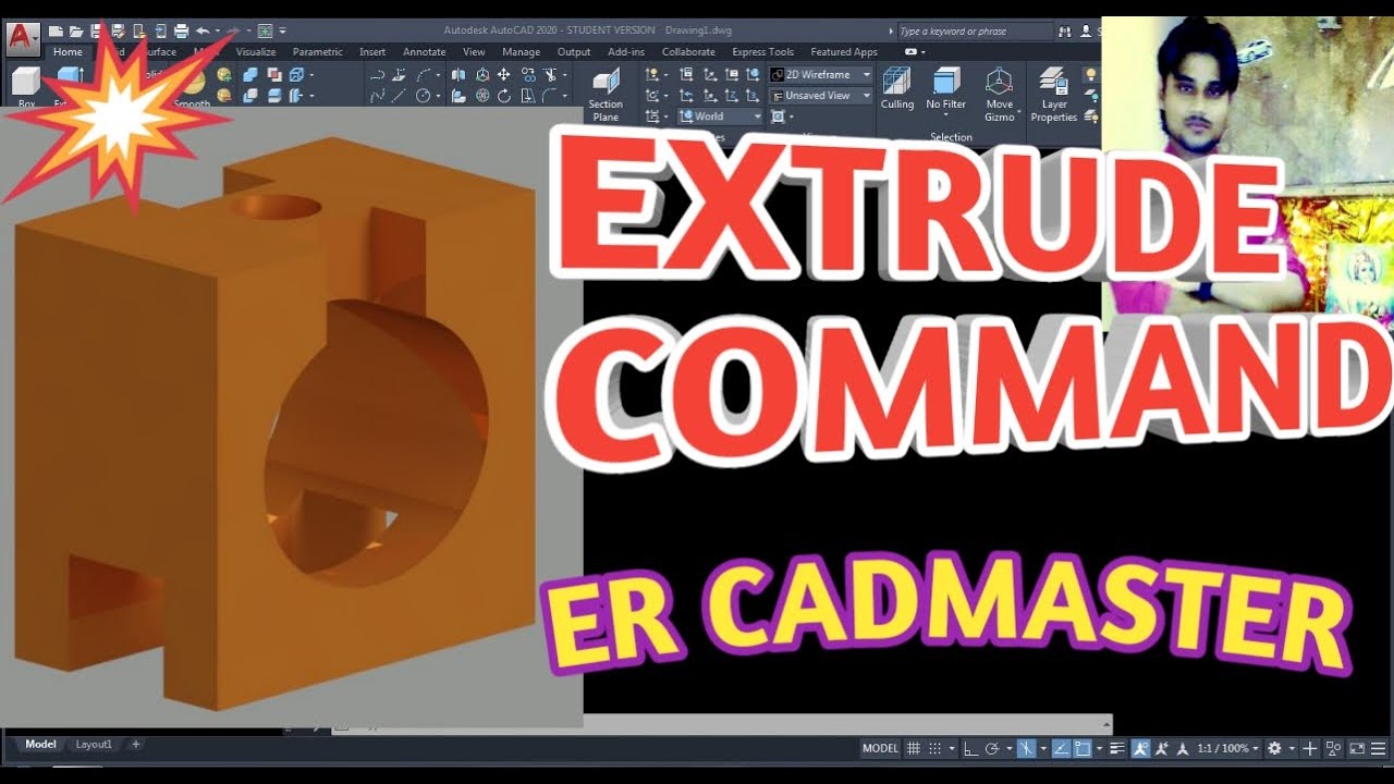 HOW TO EXTRUDE IN AUTOCAD PART 30 YouTube how-to-extrude-in-autocad-part-30-youtube