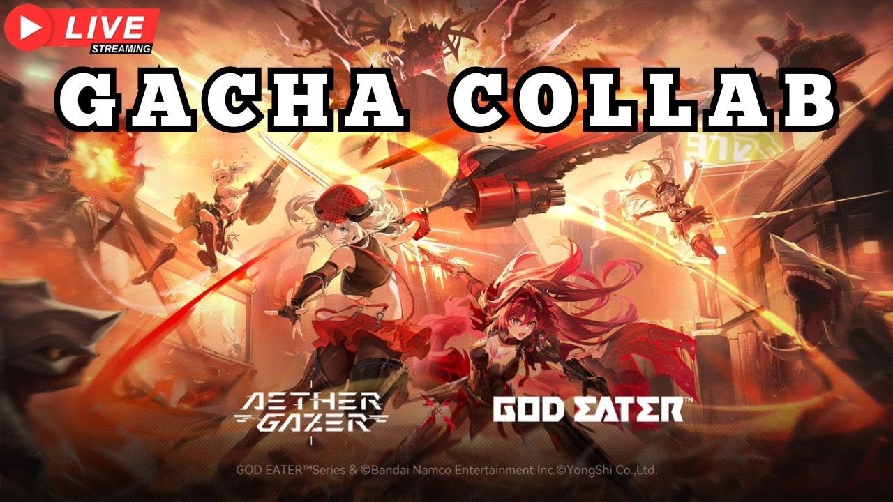Aether Gazer x God Eater Collab | Gacha Alisa, FREE SS Collab Character ...