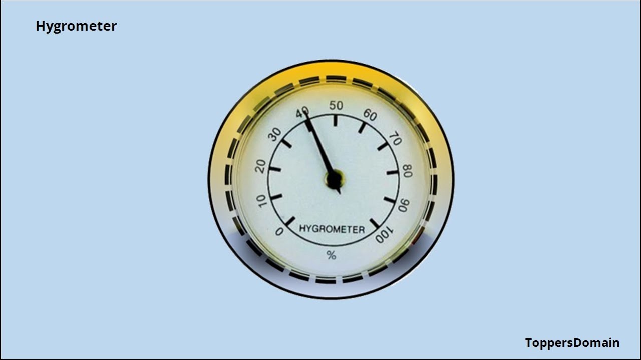 Weather Instruments Hygrometer - YouTube