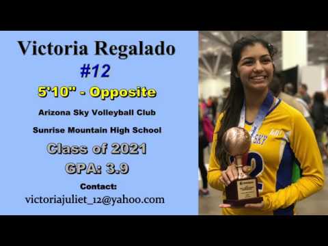 Victoria Regalado Highlight Video Position Opposite - YouTube
