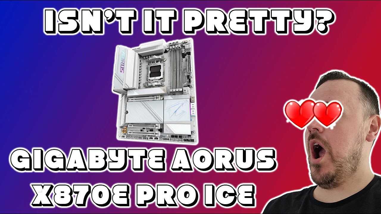 Simply stunning - an overview of the Gigabyte Aorus X870E Pro Ice ...