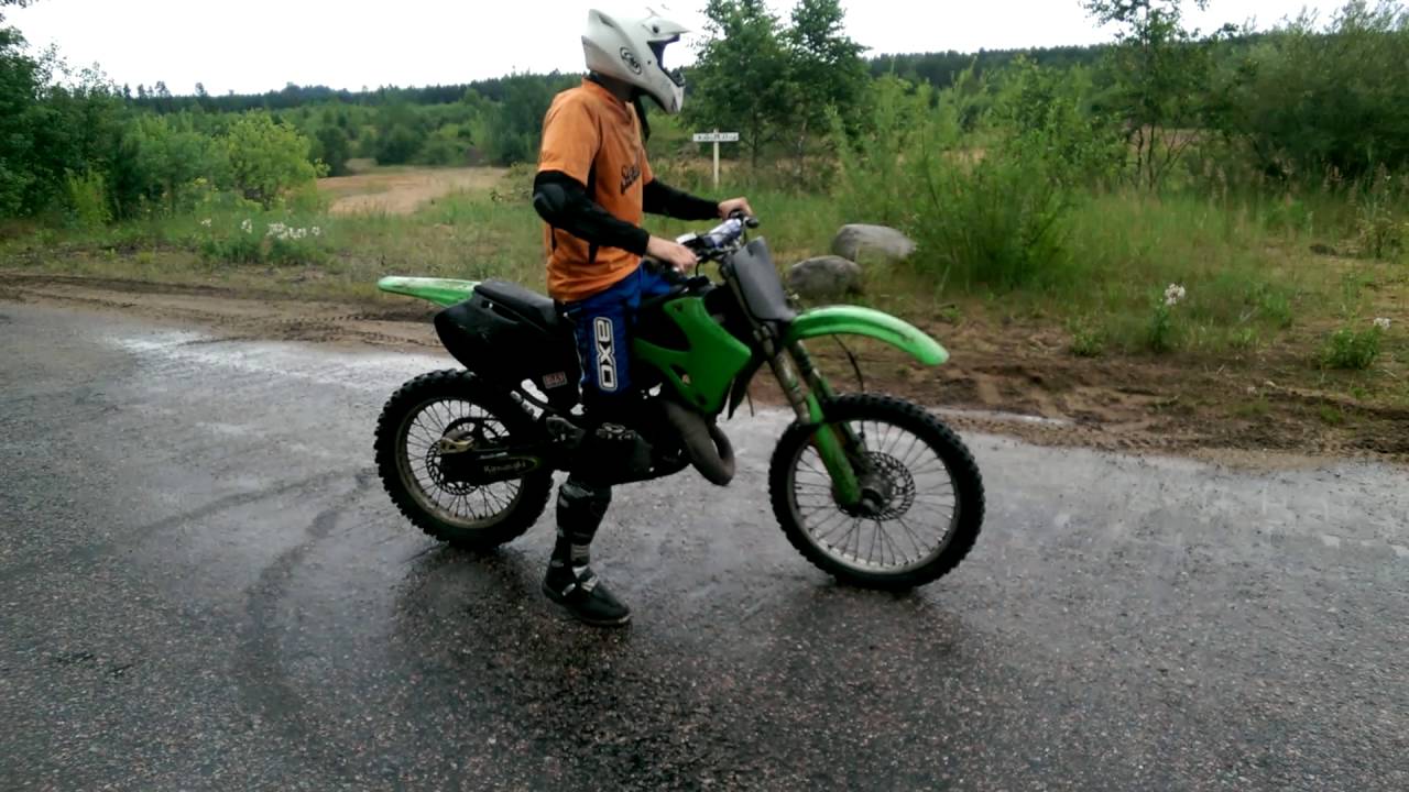 Kawasaki kx125 #88 - YouTube