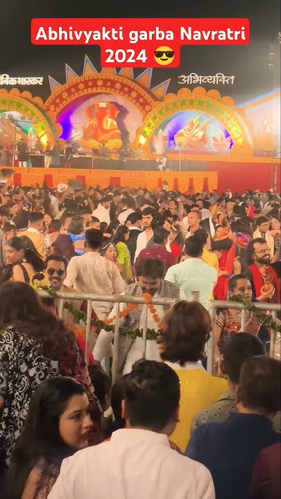 Abhivyakti Garba Bhopal 2024 || Garba vlog 😎 - YouTube