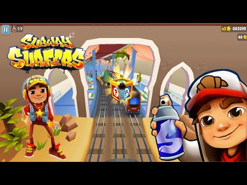 Subway Surfers - Funny run mobile Gameplay by Tom Cat #3