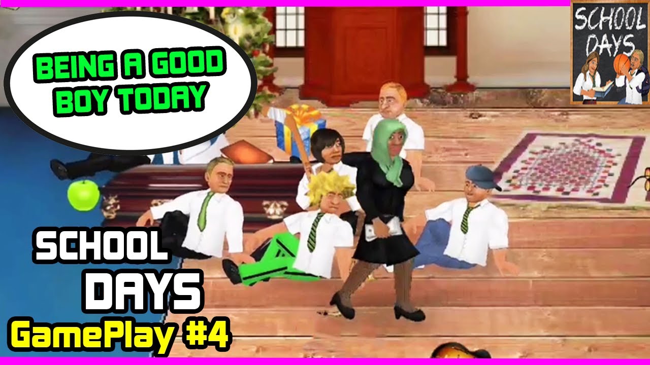 School Days Gameplay Part 4(Road to Old School) - YouTube