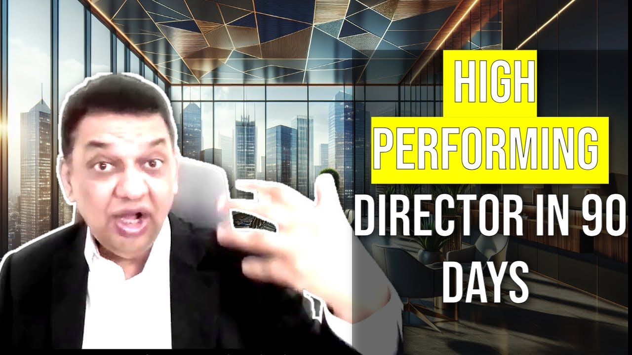 How to become an Director | Training Course to Become a High Performing ...