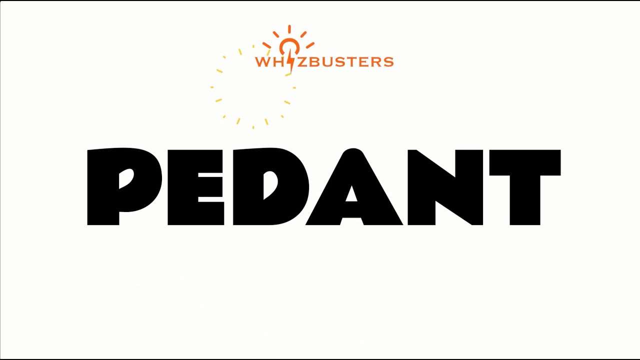 PEDANT (adjective) Meaning with Examples in Sentences - YouTube