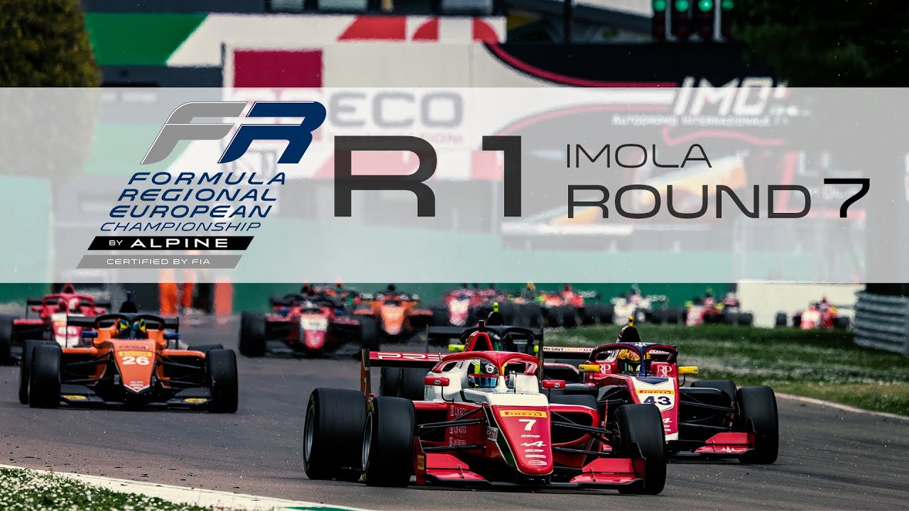 Race 1 - Round 7 Imola F1 Circuit - Formula Regional European ...