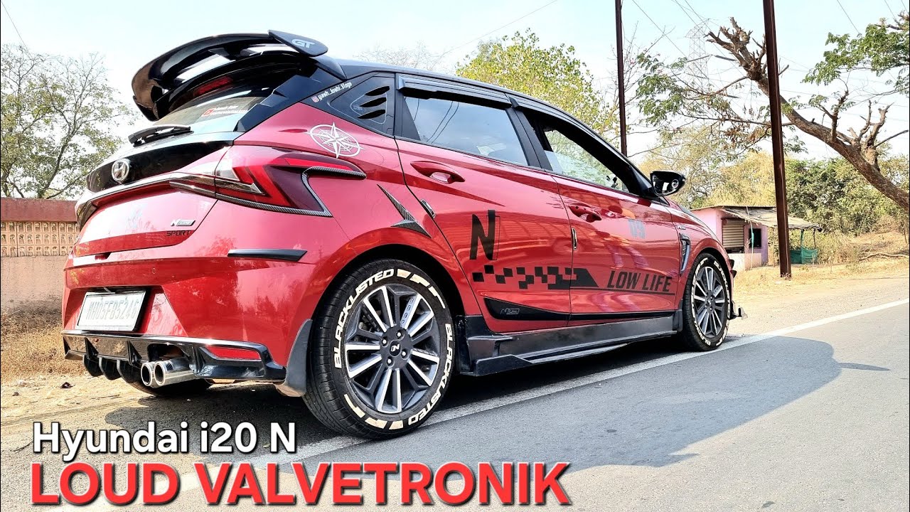 Hyundai i20 N Modified | Valvetronic Exhaust - YouTube