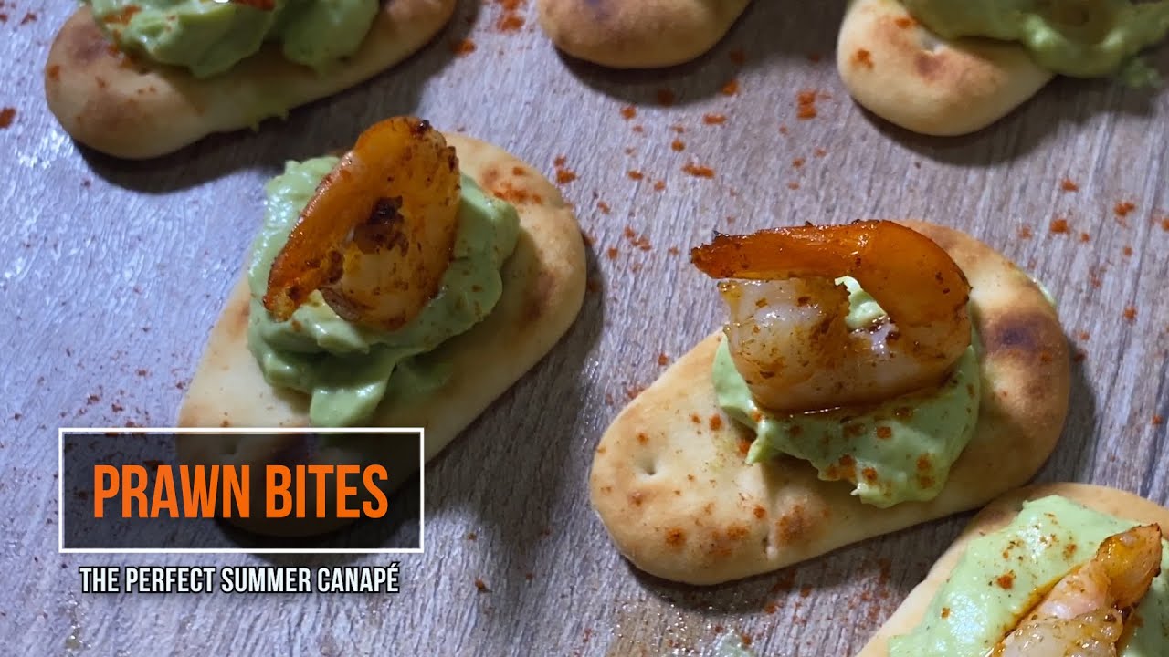 PRAWN BITES I Perfect Finger Food Summer Canapé I VERY TASTY STARTER I ...