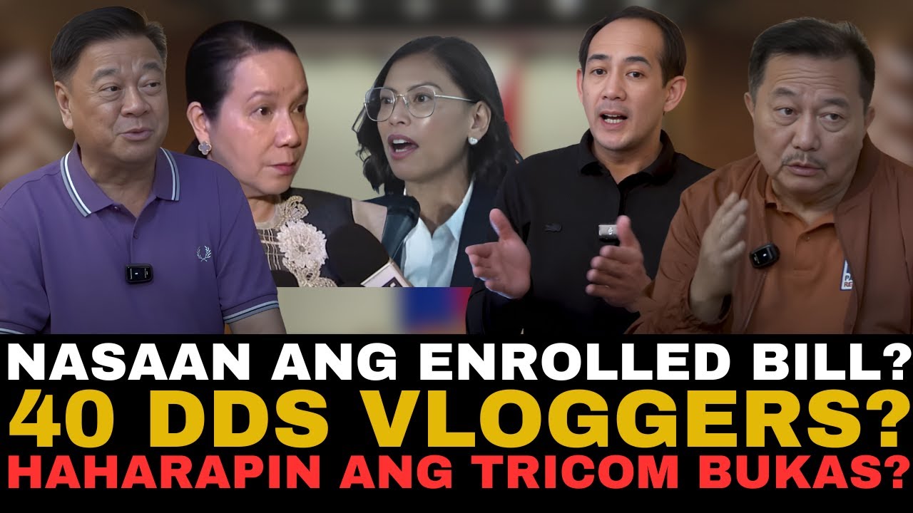 KAPAPASOK LANG! 40 DDS VLOGGERS HAHARAPIN ANG TRICOM SA IMBISTIGASYON ...