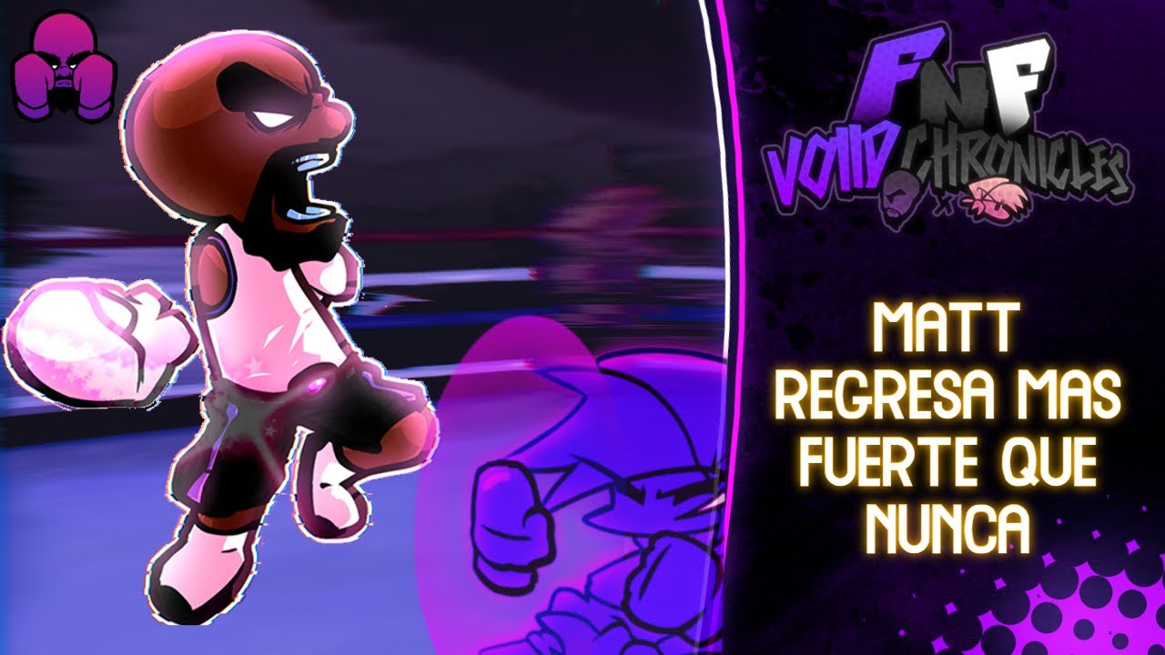 Matt es MUY difícil de vencer (tuve que usar Bot) :C | FNF: Voiid ...