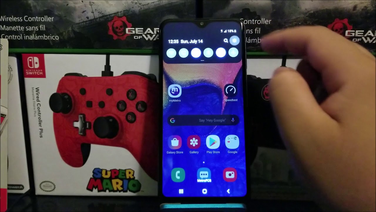 Metro by T-Mobile Samsung Galaxy A10e Enable Battery Percentage (how to ...