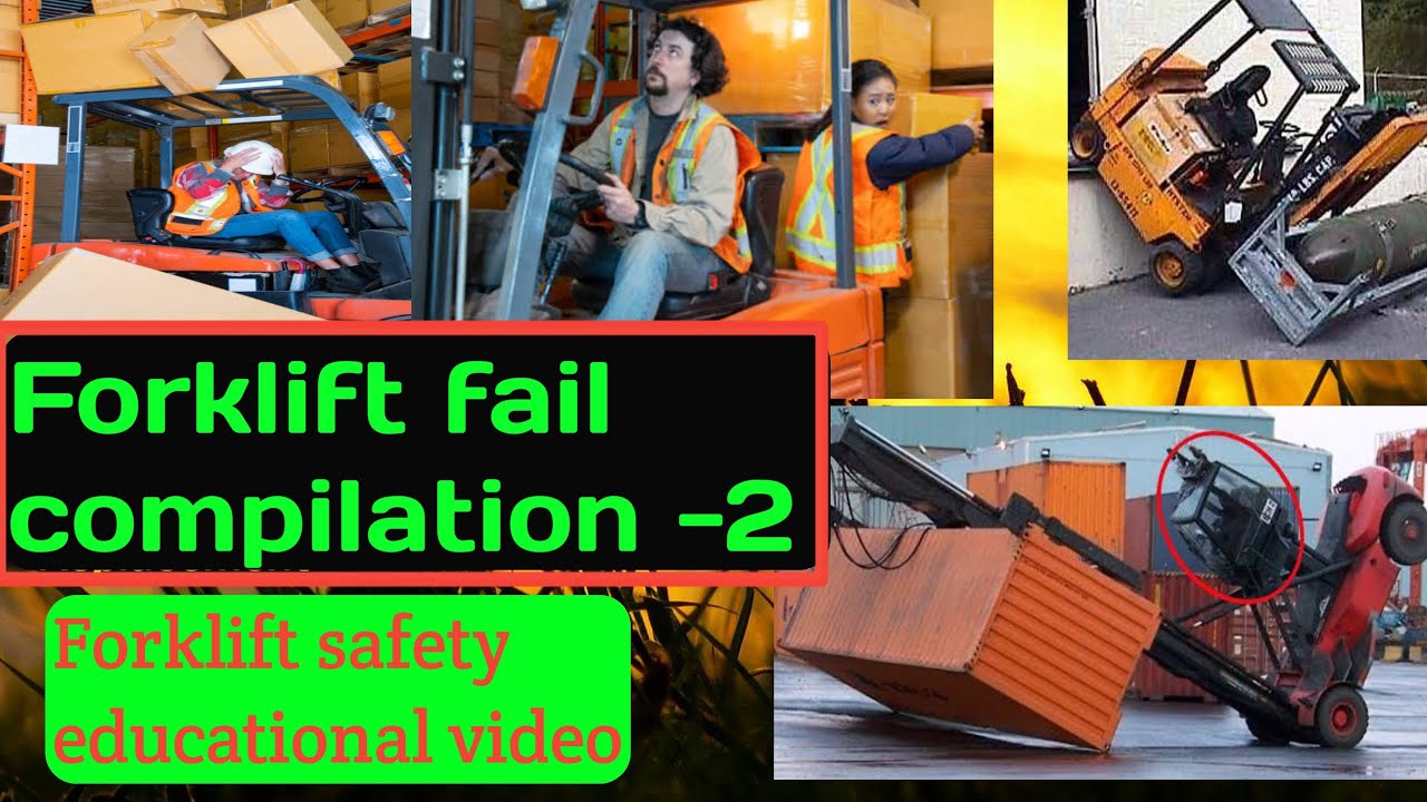 forklift fail compilation-2, Dangerous forklift crashes, forklift ...