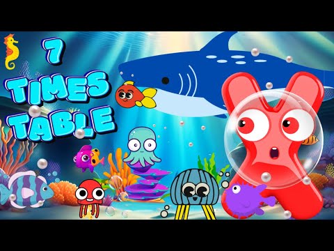 Deep Sea Multiplication Expedition🌊 | 7 Times Table | Let’s Dive into ...
