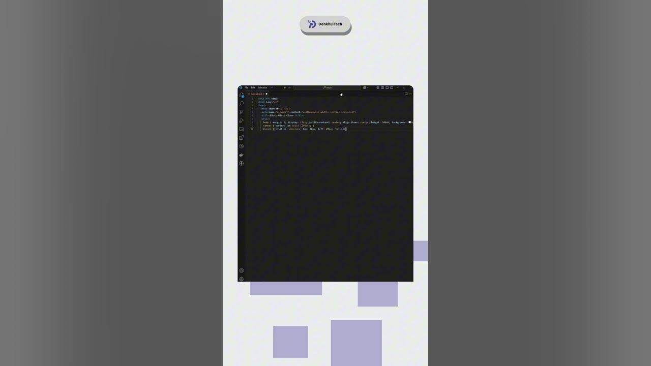 Bikin Game Block Blast Pake Html And Js 😱 Part 1 Blockblastclone Canvasjs Javascriptgame