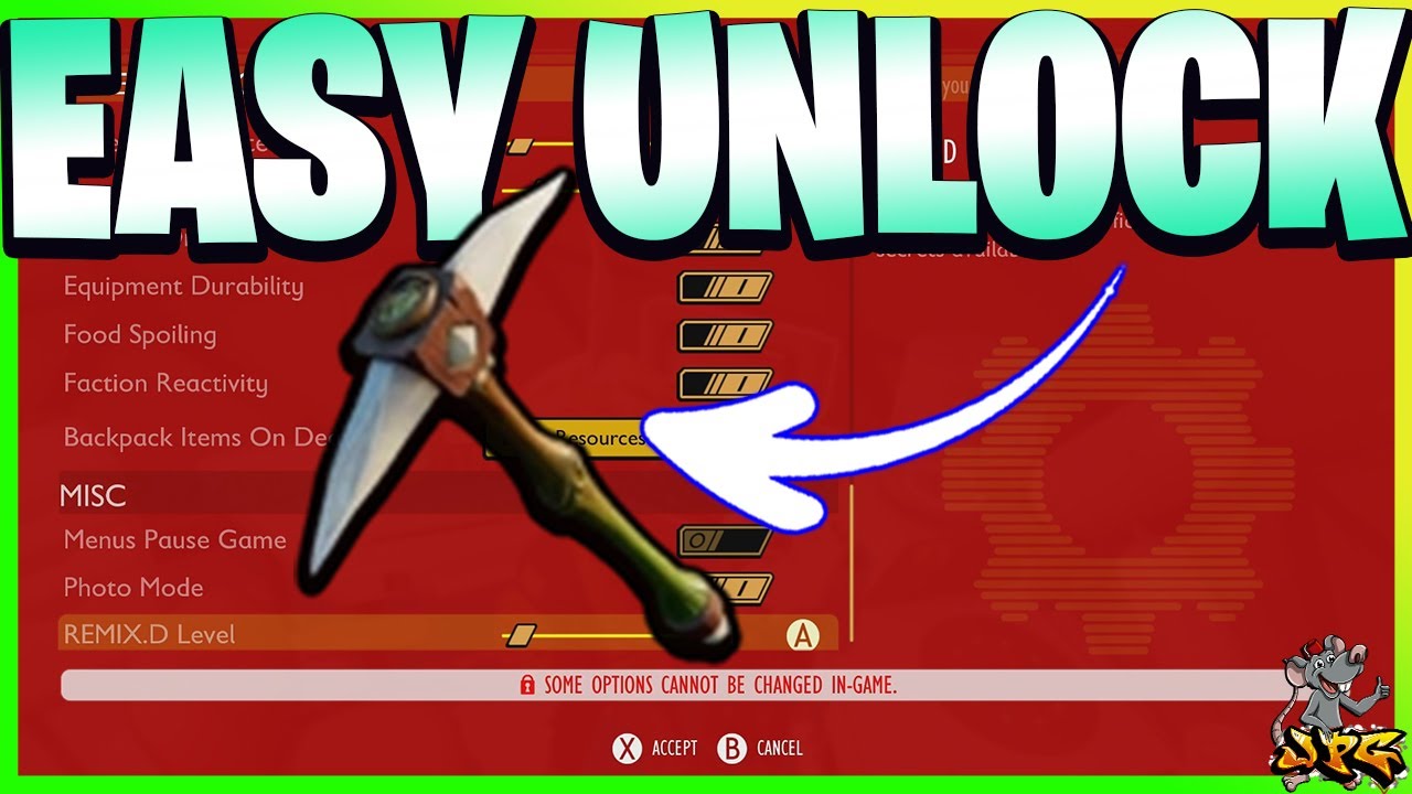 GROUNDED How To Get Remix.D Weapons Super Easy! Reset New Game Plus ...