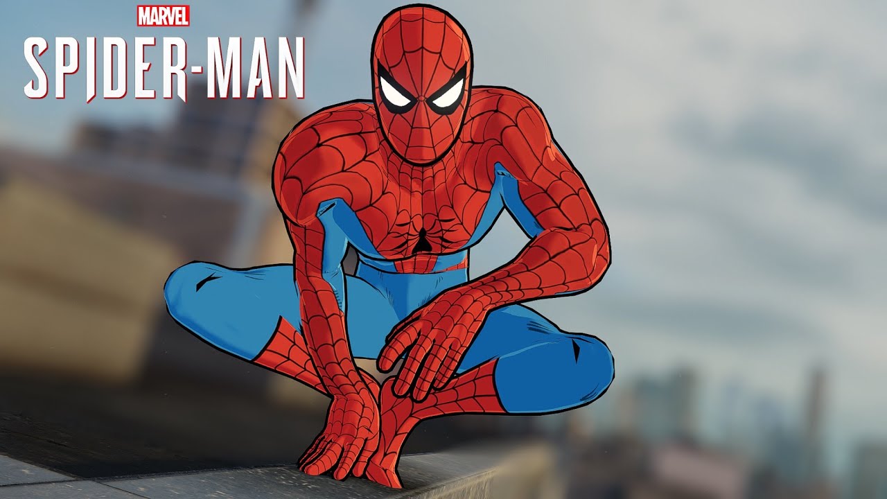 Spider-Man PC - John Romita Sr. Spider-Man Suit MOD Free Roam Gameplay ...