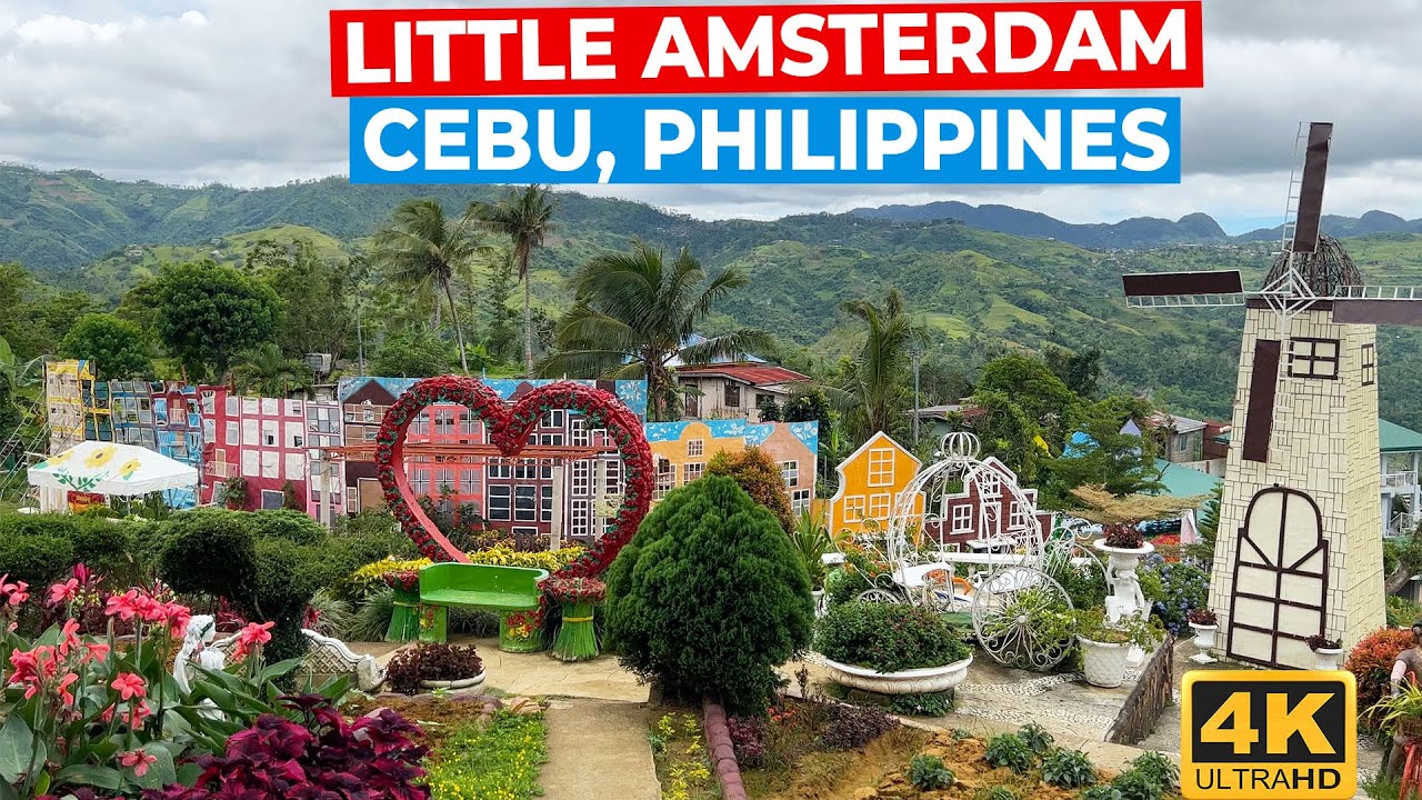 Cebu Philippines Little Amsterdam | Sirao Garden Farm - YouTube