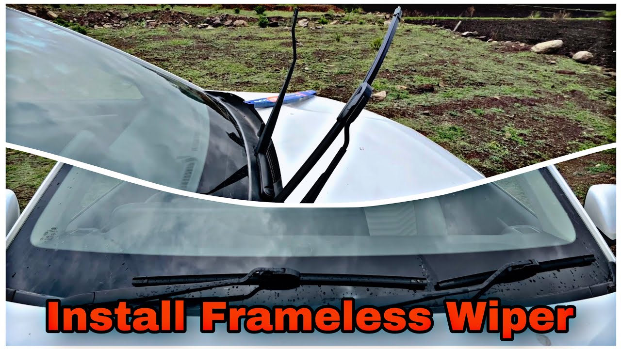 Frameless Wiper Install in Kia Sonet || Benefits Of Frameless Wiper ...