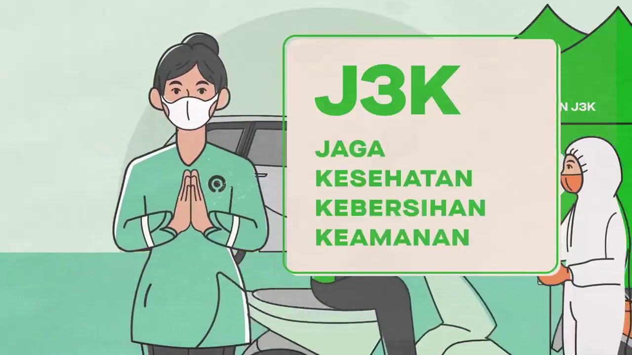 Iklan Gojek Protokol Kesehatan J3K 2020 - YouTube